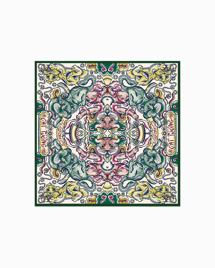 Silk Scarf - DINGDANG x Khim Dang Artist Edition – DD Atelier